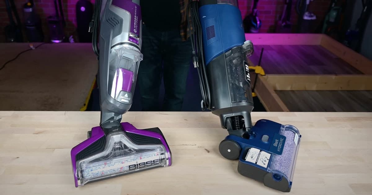 Bissell CrossWave Pet Pro vs Shark HydroVac XL | Vacuum Wars