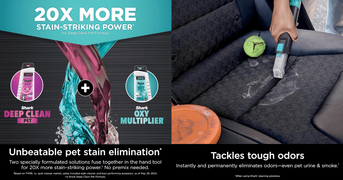 Shark Unveils StainStriker HairPro Pet Spot Cleaner for Pet Owners ...