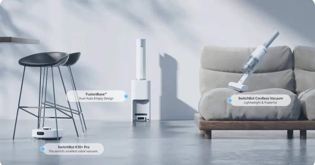 Switchbot Announces K10+ Pro Combo | Vacuum Wars