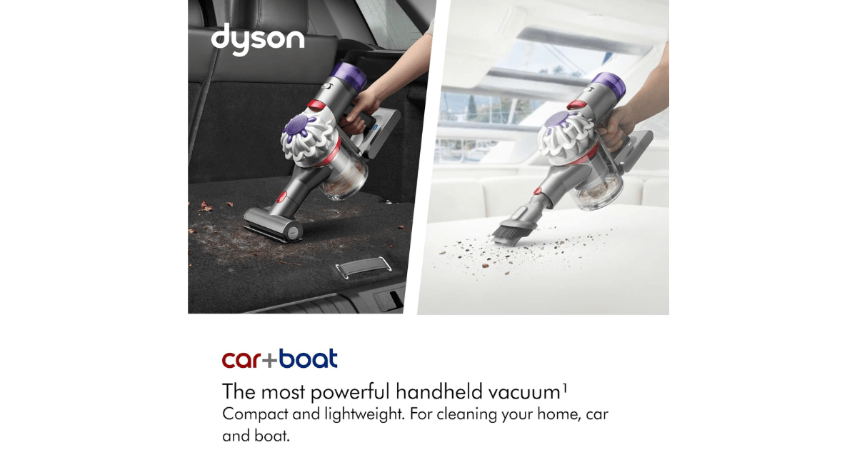 Dyson’s New Car+Boat Handheld Vacuum Cleaner | Vacuum Wars