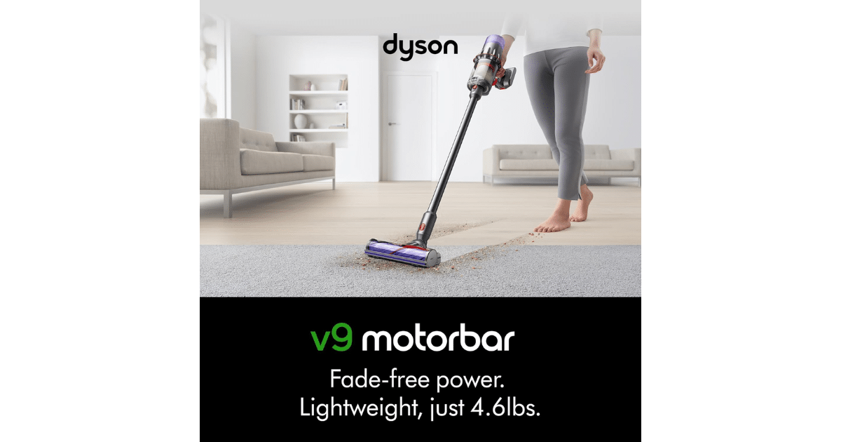 Dyson V9 Motorbar Debuts: 120,000 RPM, 40-Min Runtime & More