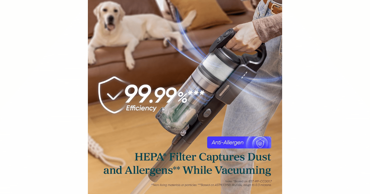 Levoit Introduces LVAC-200 MAX Cordless Vacuum With Extended Runtime